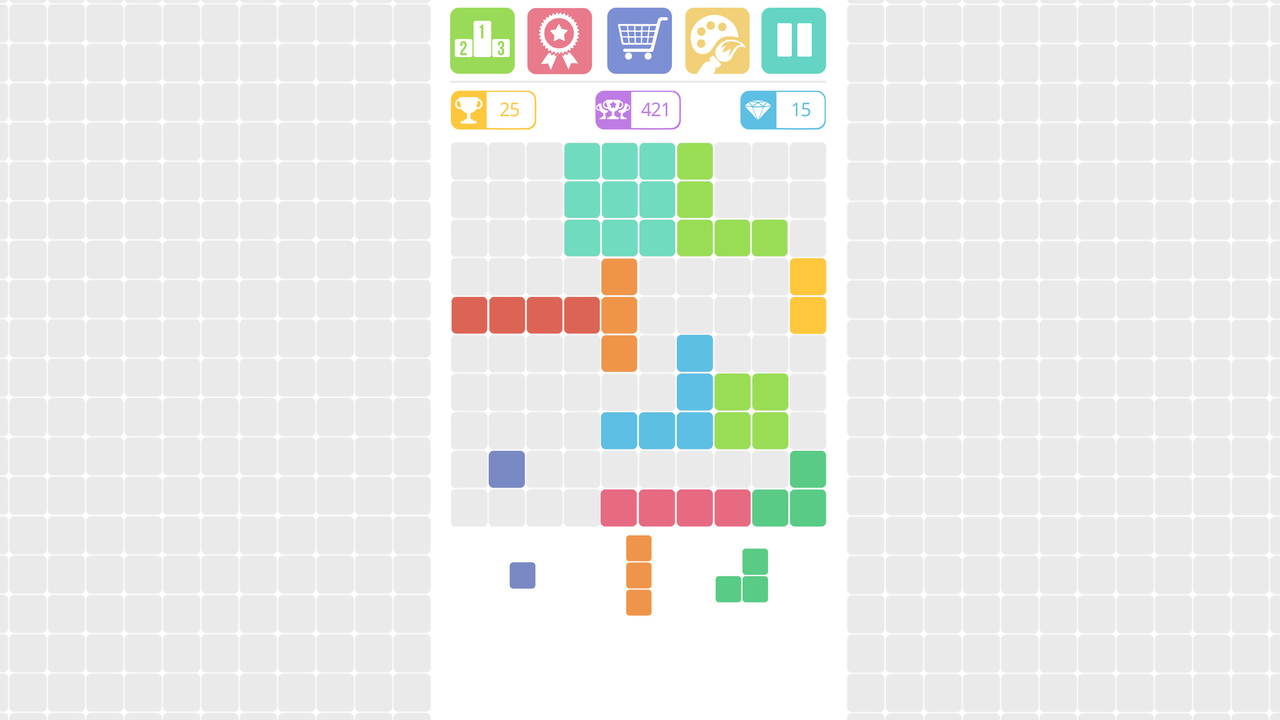 10x10: Fill the Grid! 🕹️ Igraj besplatno na Play123