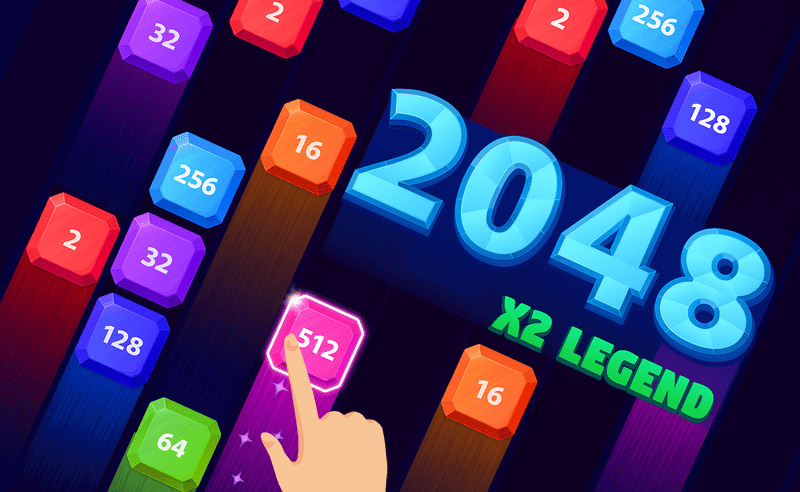 2048: X2 Legend 🕹️ Igraj besplatno na Play123
