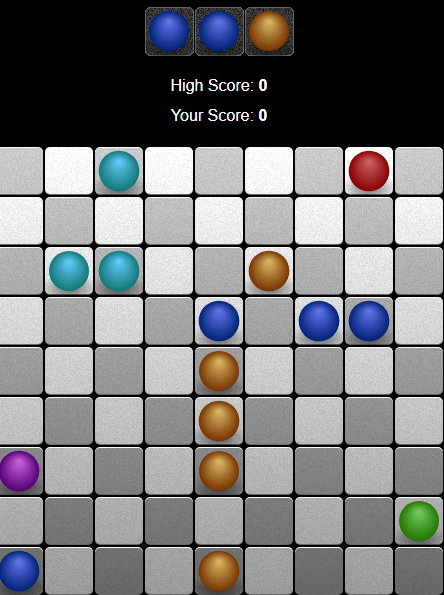 Arcade Lines Deluxe 🕹️ Igraj besplatno na Play123 | 2