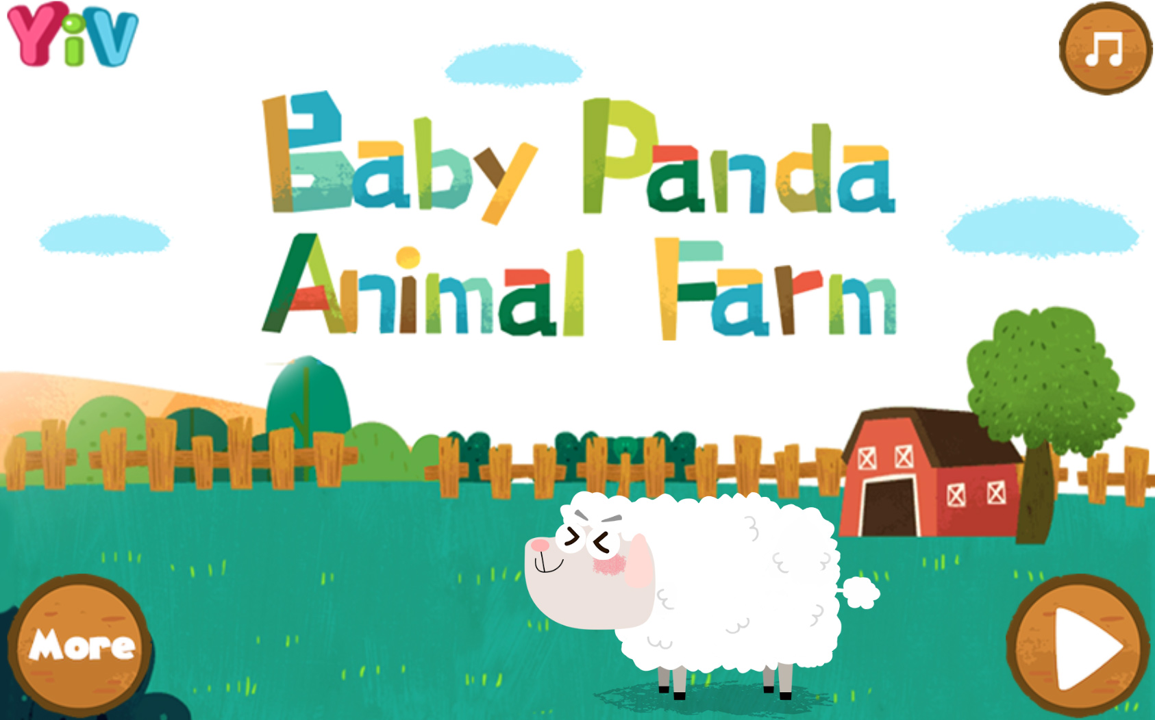 Baby Panda Animal Farm 🕹️ Igraj besplatno na Play123