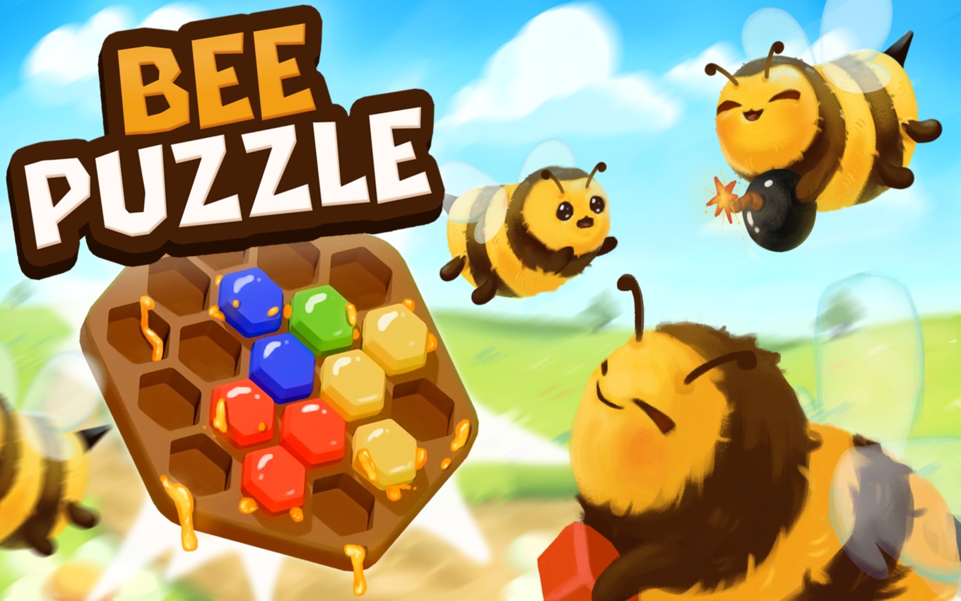 Bee Puzzle 🕹️ Igraj besplatno na Play123