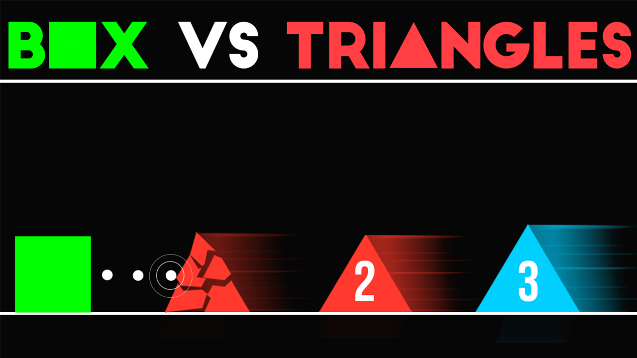Box vs Triangles 🕹️ Igraj besplatno na Play123