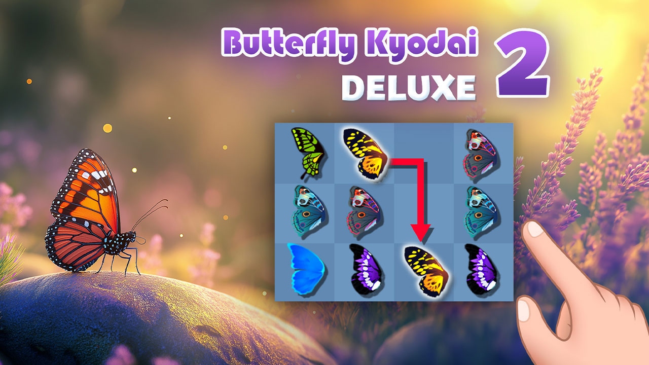 Butterfly Kyodai Deluxe 2 🕹️ Igraj besplatno na Play123