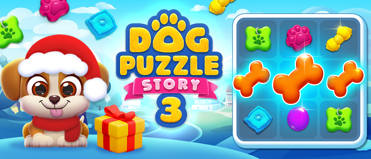 Dog Puzzle Story 3 🕹️ Igraj besplatno na Play123
