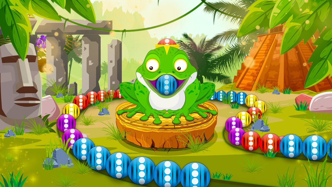 Frogtastic Marble Adventure 🕹️ Igraj besplatno na Play123