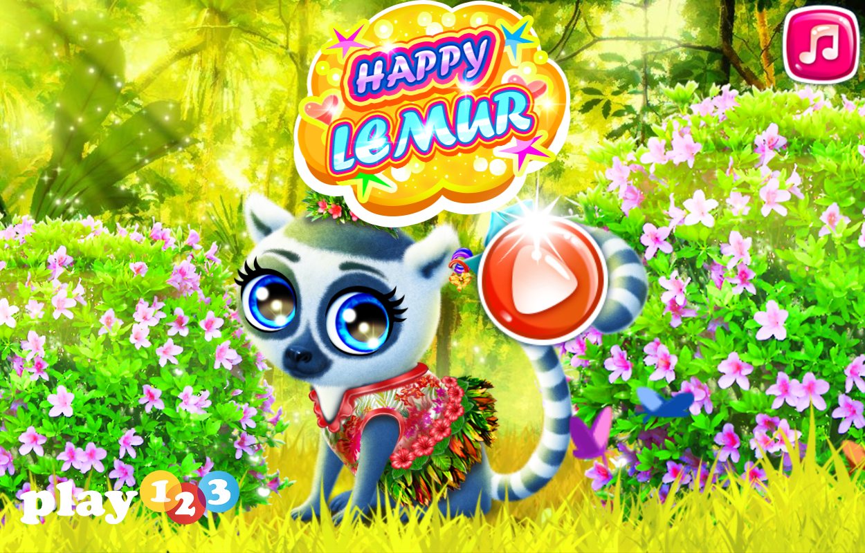 Happy Lemur 🕹️ Igraj besplatno na Play123
