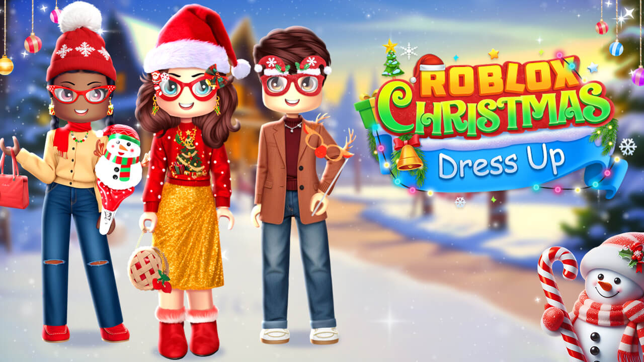 Roblox Christmas Dress Up 🕹️ Igraj besplatno na Play123