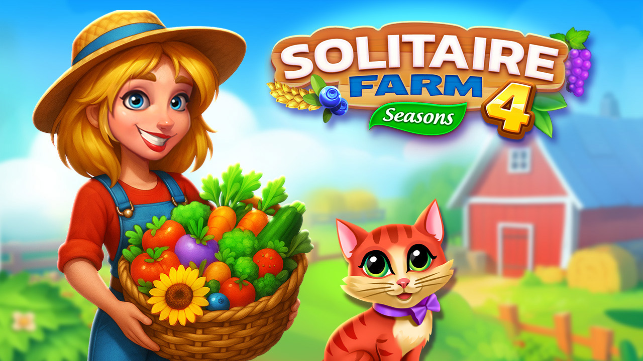 Solitaire Farm Seasons 4 🕹️ Igraj besplatno na Play123