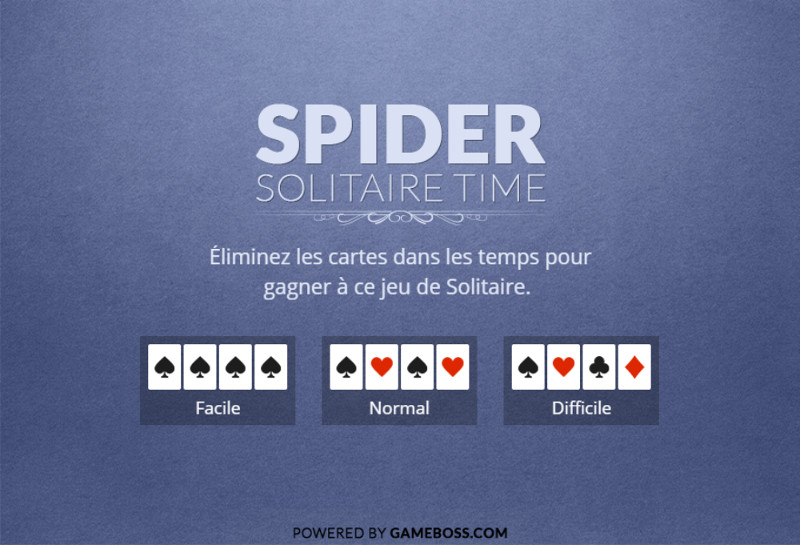 Spider Solitaire Time 🕹️ Igraj besplatno na Play123