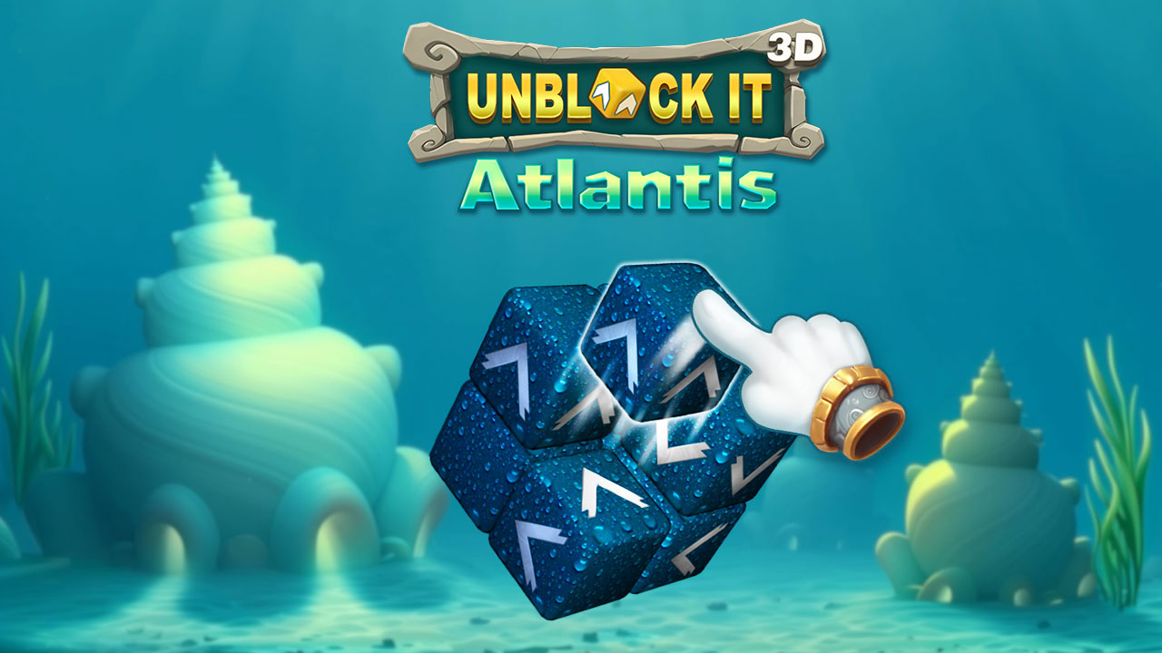 Unblock It 3D: Atlantis 🕹️ Igraj besplatno na Play123
